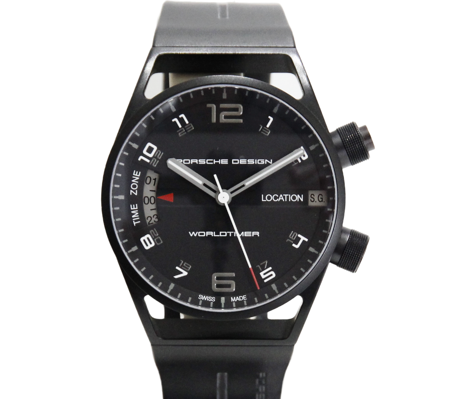 Porsche Design Worldtimer Black Titanium 45mm – East Coast Jewelry